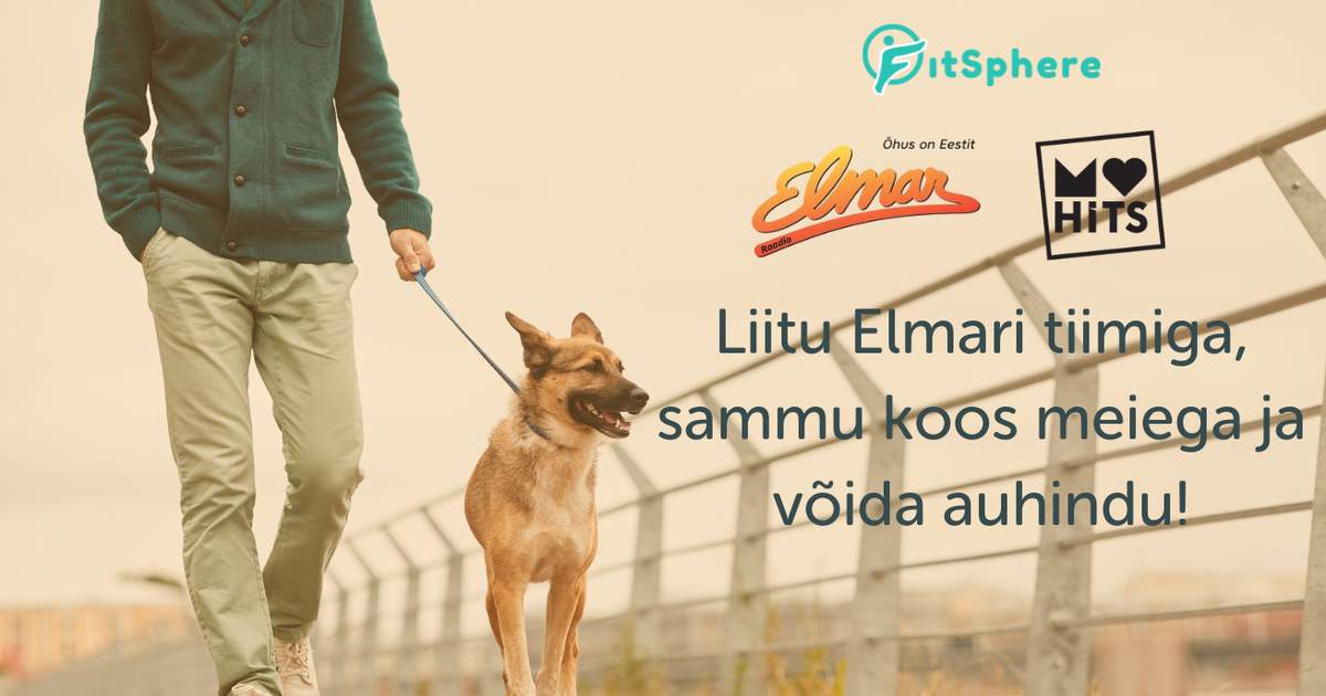 Liitu sammuvõistluses Raadio Elmar tiimiga ja võida auhindu! | Elmar
